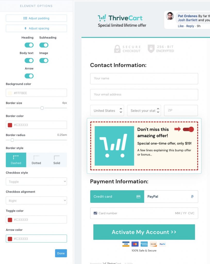 Creating Your bump Products ThriveCart Helpdesk
